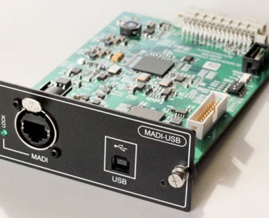 Soundcraft® announces MADI-USB Combo option card for Si Series consoles